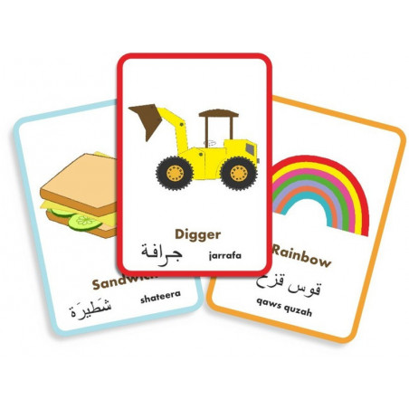 Arabic Words Flash Cards