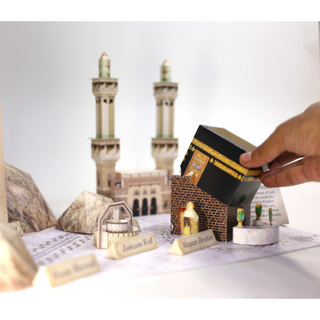 The Story Of Makkah Masjid Al Haram Paper Craft Kit