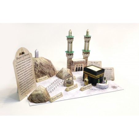 The Story Of Makkah Masjid Al Haram Paper Craft Kit